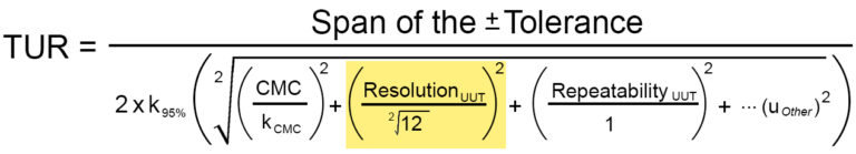 How to calculate TUR