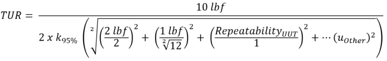 How to calculate TUR